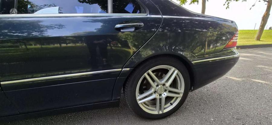 Zils Mercedes-Benz S 320 2003 Lazdijai, ar dzinēja tilpumu 3.22 L un nobraukumu 312 tūkst. km par 2500 €, foto 11 vietnē AUTOMOTO.COM.LV