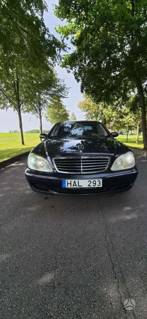 Zils Mercedes-Benz S 320 2003 Lazdijai, ar dzinēja tilpumu 3.22 L un nobraukumu 312 tūkst. km par 2500 €, foto 15 vietnē AUTOMOTO.COM.LV