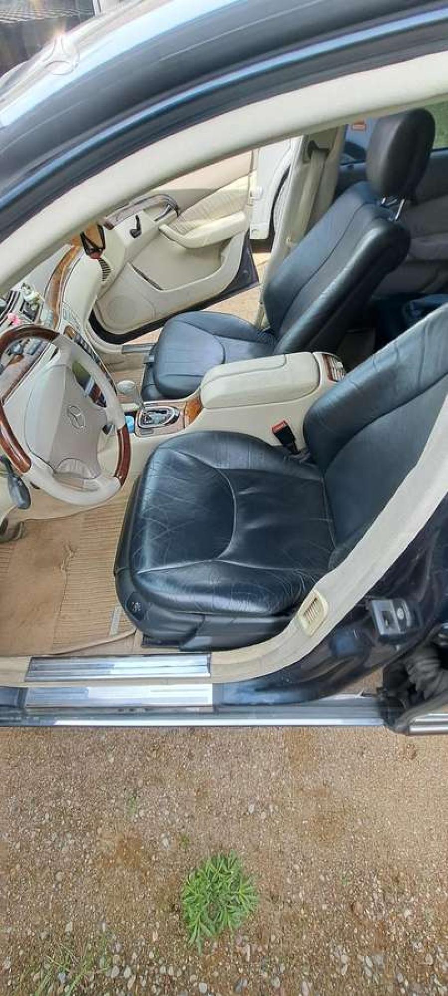 Zils Mercedes-Benz S 320 2003 Lazdijai, ar dzinēja tilpumu 3.22 L un nobraukumu 312 tūkst. km par 2500 €, foto 19 vietnē AUTOMOTO.COM.LV