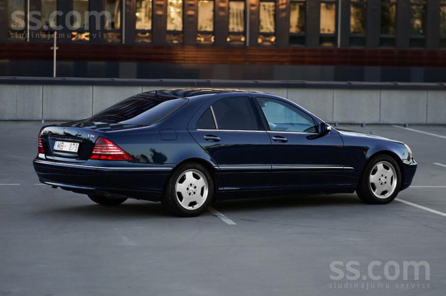 Zils Mercedes-Benz S 320 2005 Rīga, ar dzinēja tilpumu 3.20 L un nobraukumu 351 tūkst. km par 4750 €, foto 4 vietnē AUTOMOTO.COM.LV