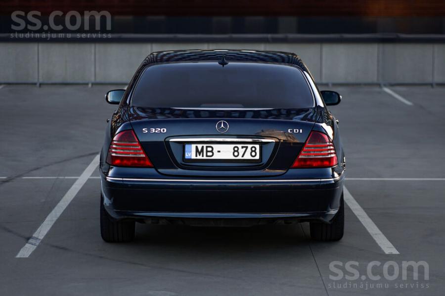 Zils Mercedes-Benz S 320 2005 Rīga, ar dzinēja tilpumu 3.20 L un nobraukumu 351 tūkst. km par 4750 €, foto 5 vietnē AUTOMOTO.COM.LV