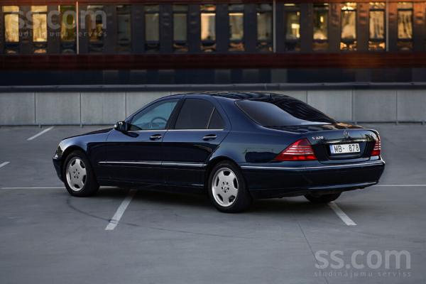 Синий Мерседес С 320 2005 в Рига, объемом двигателя 3.20 л и пробегом 351 тыс. км за 4750 €, фото 5 на AUTOMOTO.COM.LV