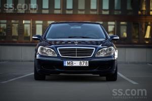 Zils Mercedes-Benz S 320 2005 Rīga, ar dzinēja tilpumu 3.20 L un nobraukumu 351 tūkst. km par 4750 €, foto 8 vietnē AUTOMOTO.COM.LV
