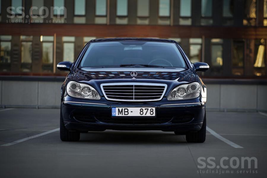 Zils Mercedes-Benz S 320 2005 Rīga, ar dzinēja tilpumu 3.20 L un nobraukumu 351 tūkst. km par 4750 €, foto 8 vietnē AUTOMOTO.COM.LV