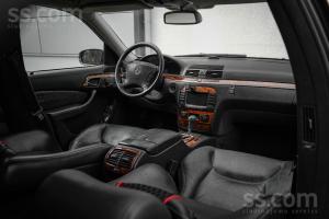 Zils Mercedes-Benz S 320 2005 Rīga, ar dzinēja tilpumu 3.20 L un nobraukumu 351 tūkst. km par 4750 €, foto 16 vietnē AUTOMOTO.COM.LV