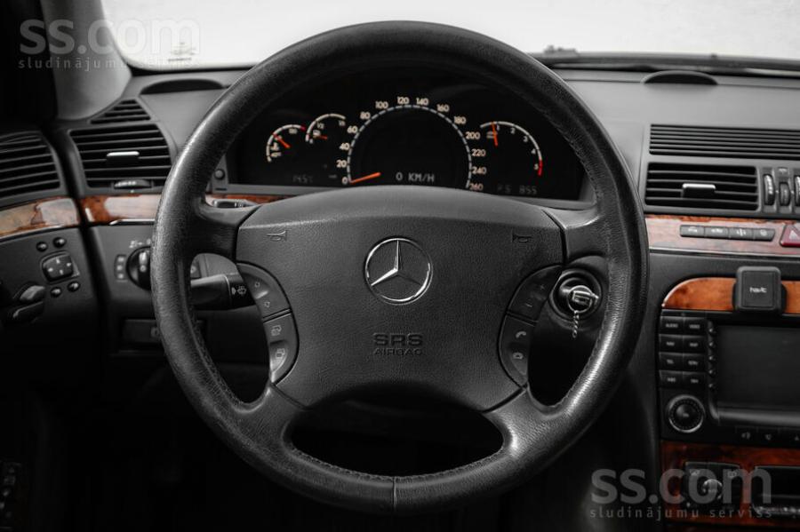 Zils Mercedes-Benz S 320 2005 Rīga, ar dzinēja tilpumu 3.20 L un nobraukumu 351 tūkst. km par 4750 €, foto 19 vietnē AUTOMOTO.COM.LV