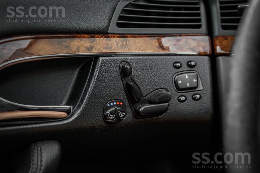 Zils Mercedes-Benz S 320 2005 Rīga, ar dzinēja tilpumu 3.20 L un nobraukumu 351 tūkst. km par 4750 €, foto 26 vietnē AUTOMOTO.COM.LV