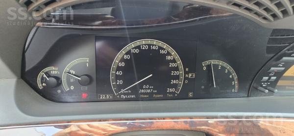 Zils Mercedes-Benz S 320 2007 Rīga, ar dzinēja tilpumu 3.00 L un nobraukumu 290 tūkst. km par 5250 €, foto 6 vietnē AUTOMOTO.COM.LV