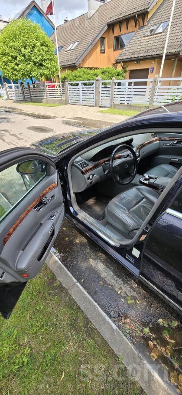 Zils Mercedes-Benz S 320 2007 Rīga, ar dzinēja tilpumu 3.00 L un nobraukumu 290 tūkst. km par 5250 €, foto 8 vietnē AUTOMOTO.COM.LV