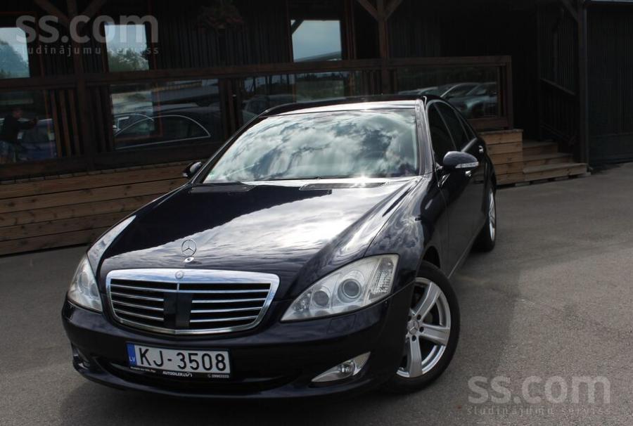 Синий Мерседес С 320 2007 в Рига, объемом двигателя 3.00 л и пробегом 0 тыс. км за 5550 €, фото 1 на AUTOMOTO.COM.LV