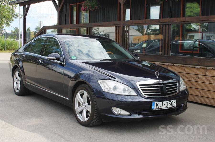 Синий Мерседес С 320 2007 в Рига, объемом двигателя 3.00 л и пробегом 0 тыс. км за 5550 €, фото 5 на AUTOMOTO.COM.LV