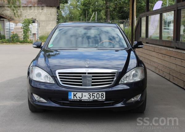 Синий Мерседес С 320 2007 в Рига, объемом двигателя 3.00 л и пробегом 0 тыс. км за 5550 €, фото 5 на AUTOMOTO.COM.LV