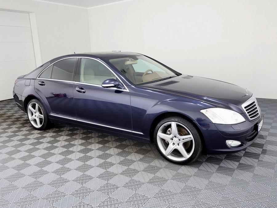 Blue Mercedes-Benz S 320 2007 in Tallinn, with an engine capacity of 3.00 L and mileage of 350 thousand km for 4999 €, photo 10 on AUTOMOTO.COM.LV