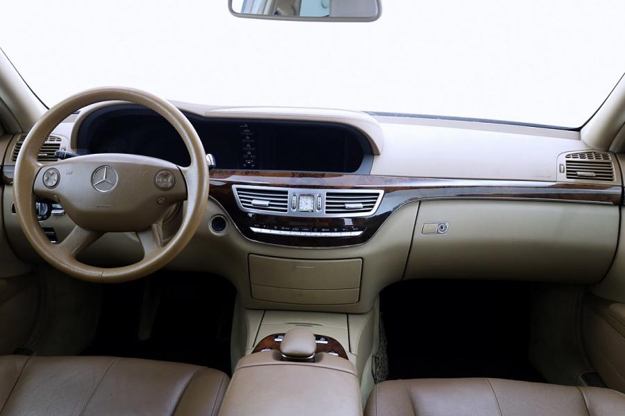 Blue Mercedes-Benz S 320 2007 in Tallinn, with an engine capacity of 3.00 L and mileage of 350 thousand km for 4999 €, photo 14 on AUTOMOTO.COM.LV