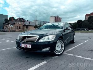 Blue Mercedes-Benz S 320 2007 in Riga, with an engine capacity of 3.00 L and mileage of 0 thousand km for 5999 €, photo  on AUTOMOTO.COM.LV