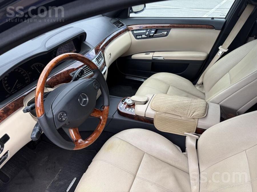 Zils Mercedes-Benz S 320 2007 Rīga, ar dzinēja tilpumu 3.00 L un nobraukumu 0 tūkst. km par 5999 €, foto 12 vietnē AUTOMOTO.COM.LV