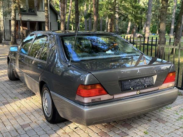 Brūns Mercedes-Benz S 320 1993 Prienai, ar dzinēja tilpumu 3.20 L un nobraukumu 352 tūkst. km par 8750 €, foto 10 vietnē AUTOMOTO.COM.LV