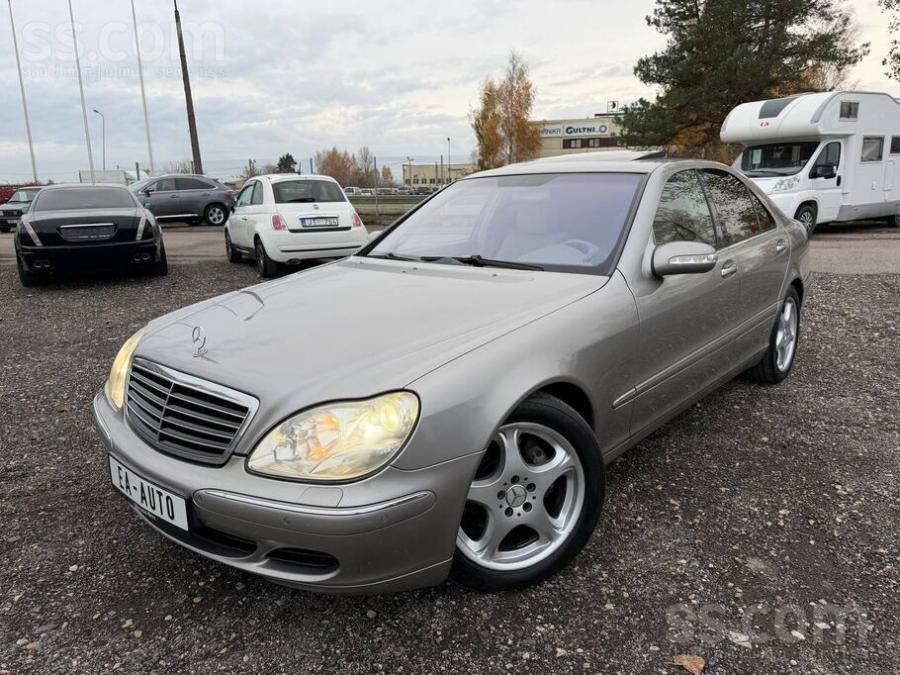 Brūns Mercedes-Benz S 320 2004 Rīga, ar dzinēja tilpumu 3.20 L un nobraukumu 0 tūkst. km par 4750 €, foto 6 vietnē AUTOMOTO.COM.LV