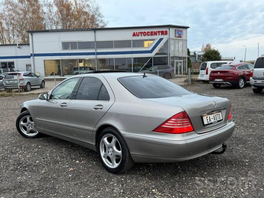 Brūns Mercedes-Benz S 320 2004 Rīga, ar dzinēja tilpumu 3.20 L un nobraukumu 0 tūkst. km par 4750 €, foto 7 vietnē AUTOMOTO.COM.LV
