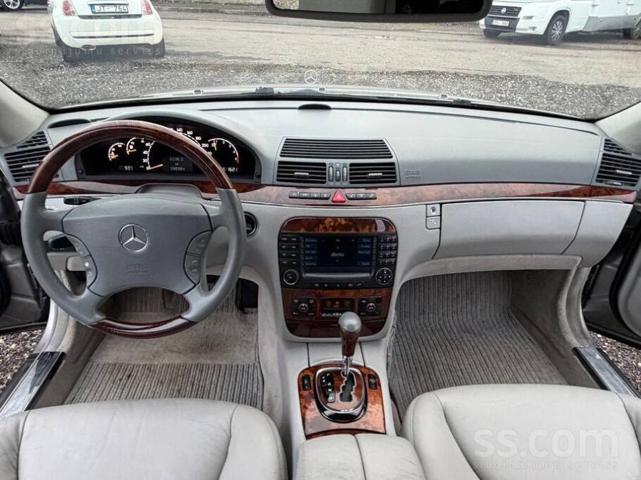 Brūns Mercedes-Benz S 320 2004 Rīga, ar dzinēja tilpumu 3.20 L un nobraukumu 0 tūkst. km par 4750 €, foto 17 vietnē AUTOMOTO.COM.LV