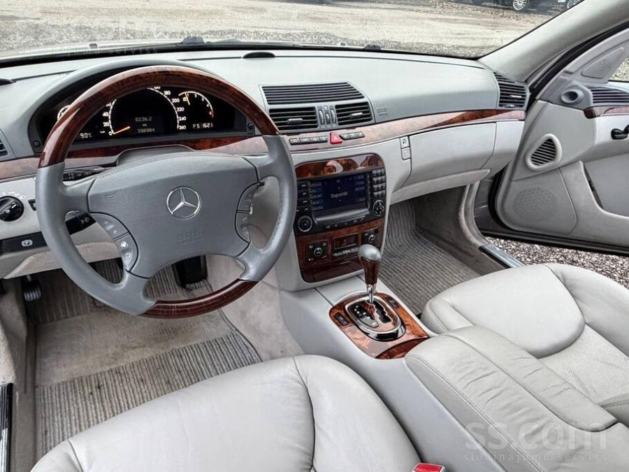 Brūns Mercedes-Benz S 320 2004 Rīga, ar dzinēja tilpumu 3.20 L un nobraukumu 0 tūkst. km par 4750 €, foto 18 vietnē AUTOMOTO.COM.LV