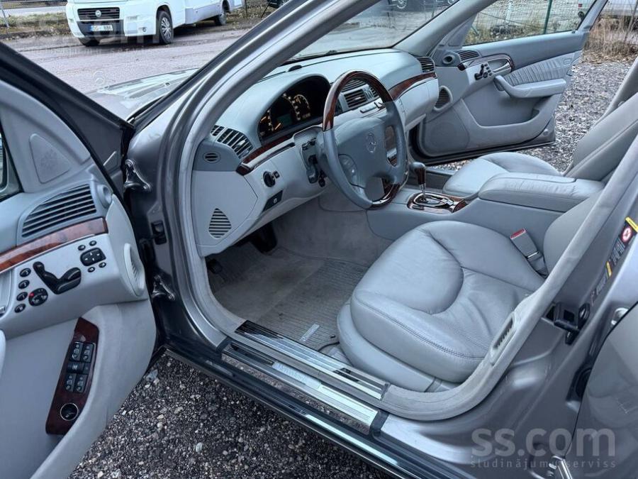 Brūns Mercedes-Benz S 320 2004 Rīga, ar dzinēja tilpumu 3.20 L un nobraukumu 0 tūkst. km par 4750 €, foto 20 vietnē AUTOMOTO.COM.LV