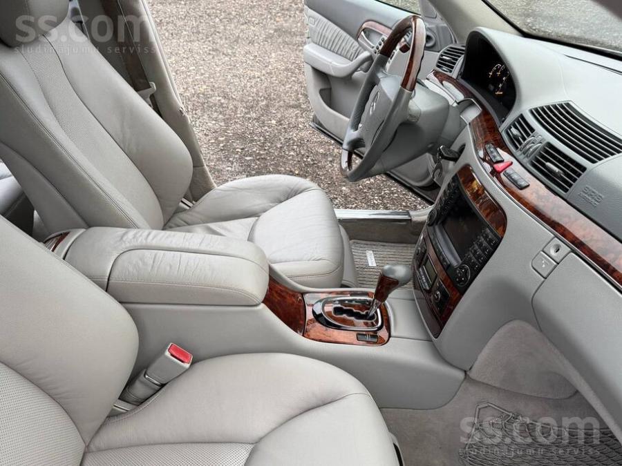 Brūns Mercedes-Benz S 320 2004 Rīga, ar dzinēja tilpumu 3.20 L un nobraukumu 0 tūkst. km par 4750 €, foto 26 vietnē AUTOMOTO.COM.LV