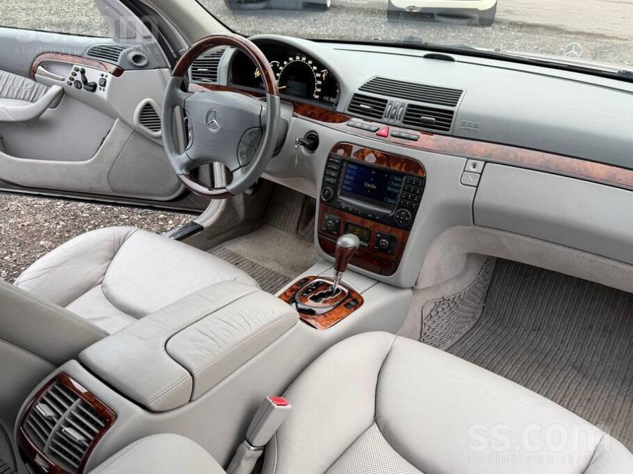 Brūns Mercedes-Benz S 320 2004 Rīga, ar dzinēja tilpumu 3.20 L un nobraukumu 0 tūkst. km par 4750 €, foto 28 vietnē AUTOMOTO.COM.LV
