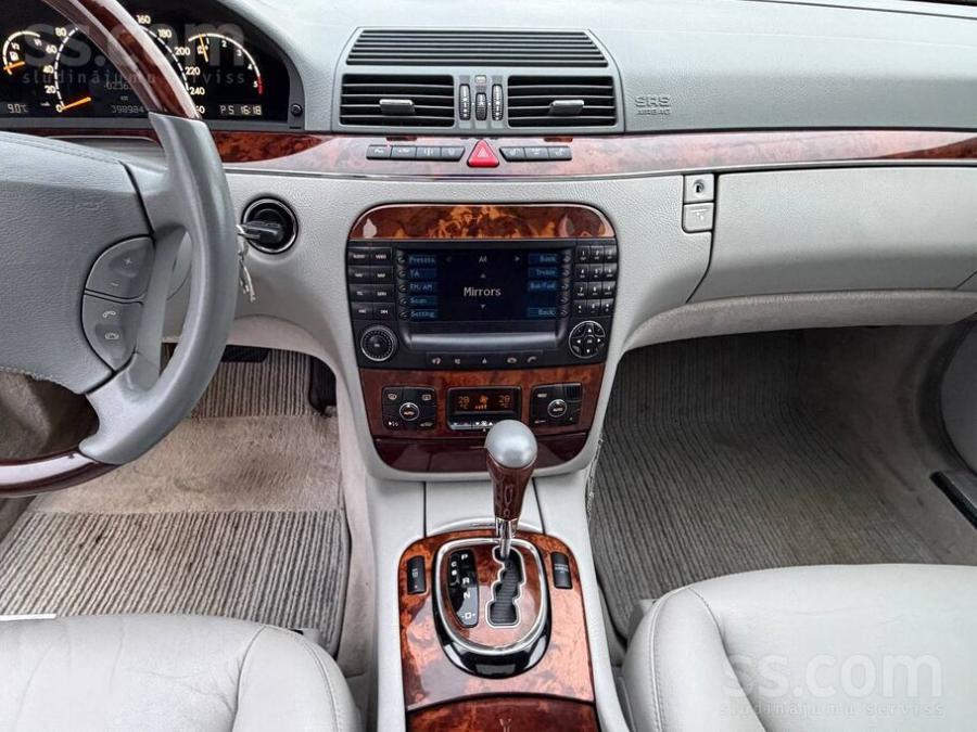 Brūns Mercedes-Benz S 320 2004 Rīga, ar dzinēja tilpumu 3.20 L un nobraukumu 0 tūkst. km par 4750 €, foto 30 vietnē AUTOMOTO.COM.LV