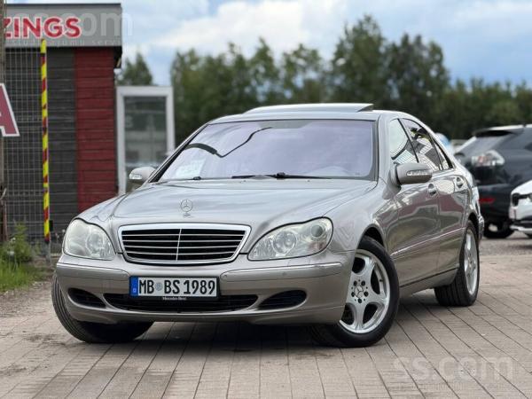 Brūns Mercedes-Benz S 320 2004 Rīga, ar dzinēja tilpumu 3.20 L un nobraukumu 0 tūkst. km par 4950 €, foto 1 vietnē AUTOMOTO.COM.LV