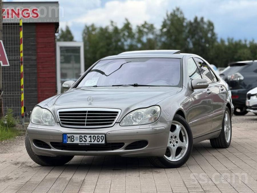 Brūns Mercedes-Benz S 320 2004 Rīga, ar dzinēja tilpumu 3.20 L un nobraukumu 0 tūkst. km par 4950 €, foto 1 vietnē AUTOMOTO.COM.LV