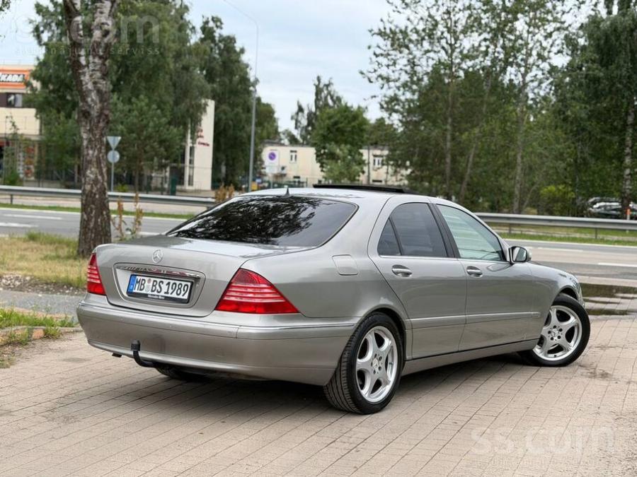 Brūns Mercedes-Benz S 320 2004 Rīga, ar dzinēja tilpumu 3.20 L un nobraukumu 0 tūkst. km par 4950 €, foto 3 vietnē AUTOMOTO.COM.LV