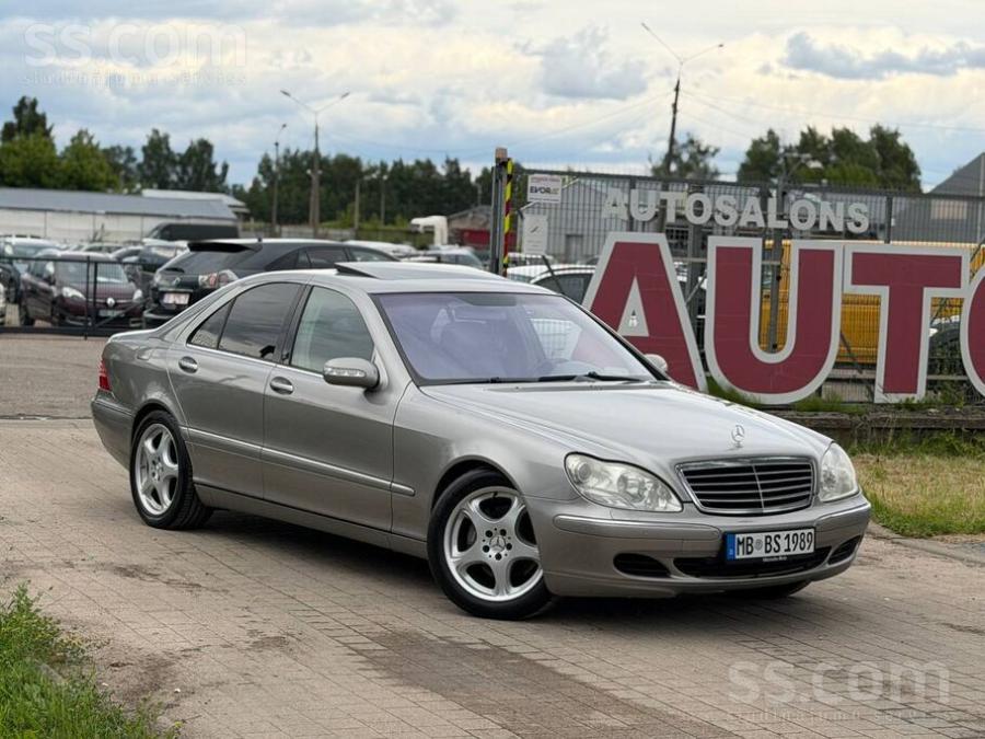Brūns Mercedes-Benz S 320 2004 Rīga, ar dzinēja tilpumu 3.20 L un nobraukumu 0 tūkst. km par 4950 €, foto 4 vietnē AUTOMOTO.COM.LV