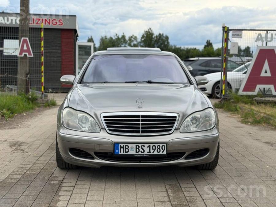 Brūns Mercedes-Benz S 320 2004 Rīga, ar dzinēja tilpumu 3.20 L un nobraukumu 0 tūkst. km par 4950 €, foto 7 vietnē AUTOMOTO.COM.LV