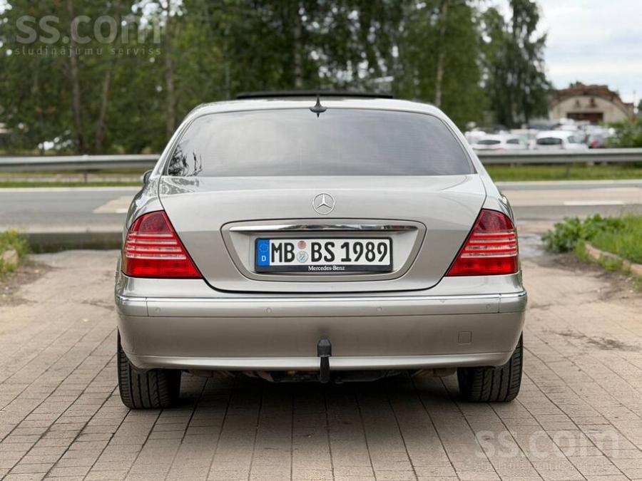 Brūns Mercedes-Benz S 320 2004 Rīga, ar dzinēja tilpumu 3.20 L un nobraukumu 0 tūkst. km par 4950 €, foto 8 vietnē AUTOMOTO.COM.LV