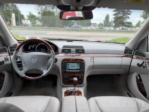 Brūns Mercedes-Benz S 320 2004 Rīga, ar dzinēja tilpumu 3.20 L un nobraukumu 0 tūkst. km par 4950 €, foto 17 vietnē AUTOMOTO.COM.LV