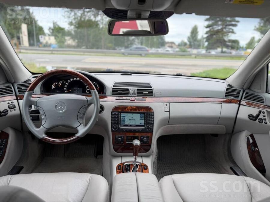 Brūns Mercedes-Benz S 320 2004 Rīga, ar dzinēja tilpumu 3.20 L un nobraukumu 0 tūkst. km par 4950 €, foto 17 vietnē AUTOMOTO.COM.LV