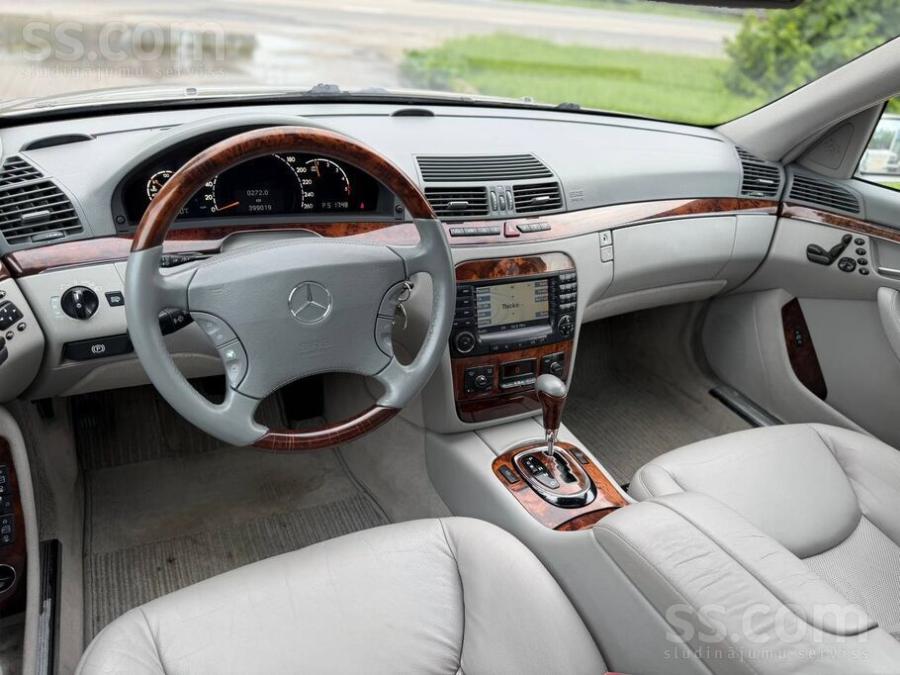 Brūns Mercedes-Benz S 320 2004 Rīga, ar dzinēja tilpumu 3.20 L un nobraukumu 0 tūkst. km par 4950 €, foto 18 vietnē AUTOMOTO.COM.LV