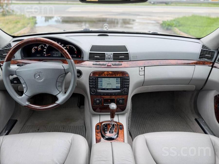 Brūns Mercedes-Benz S 320 2004 Rīga, ar dzinēja tilpumu 3.20 L un nobraukumu 0 tūkst. km par 4950 €, foto 19 vietnē AUTOMOTO.COM.LV