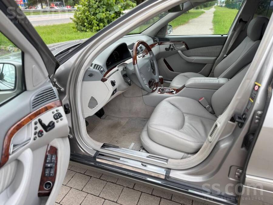 Brūns Mercedes-Benz S 320 2004 Rīga, ar dzinēja tilpumu 3.20 L un nobraukumu 0 tūkst. km par 4950 €, foto 20 vietnē AUTOMOTO.COM.LV