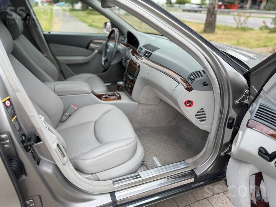 Brūns Mercedes-Benz S 320 2004 Rīga, ar dzinēja tilpumu 3.20 L un nobraukumu 0 tūkst. km par 4950 €, foto 25 vietnē AUTOMOTO.COM.LV