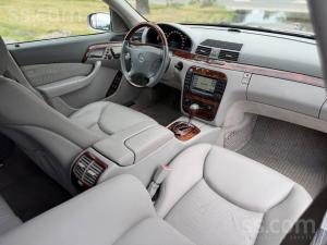 Brūns Mercedes-Benz S 320 2004 Rīga, ar dzinēja tilpumu 3.20 L un nobraukumu 0 tūkst. km par 4950 €, foto 27 vietnē AUTOMOTO.COM.LV