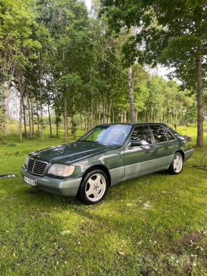 Green Mercedes-Benz S 320 1993 in Balvi, with an engine capacity of 3.20 L and mileage of 235 thousand km for 4000 €, photo  on AUTOMOTO.COM.LV