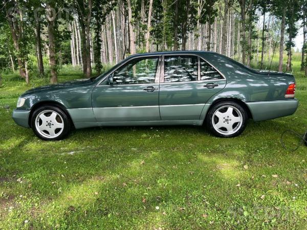 Zaļš Mercedes-Benz S 320 1993 Balvi, ar dzinēja tilpumu 3.20 L un nobraukumu 235 tūkst. km par 4000 €, foto 4 vietnē AUTOMOTO.COM.LV