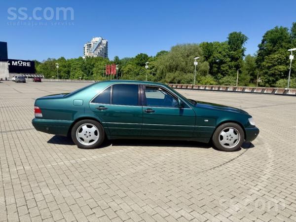 Zaļš Mercedes-Benz S 320 1998 Rīga, ar dzinēja tilpumu 3.20 L un nobraukumu 272 tūkst. km par 7555 €, foto 2 vietnē AUTOMOTO.COM.LV