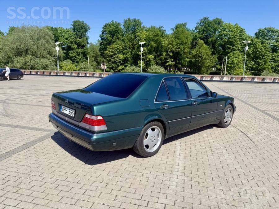 Зеленый Мерседес С 320 1998 в Рига, объемом двигателя 3.20 л и пробегом 272 тыс. км за 7555 €, фото 4 на AUTOMOTO.COM.LV