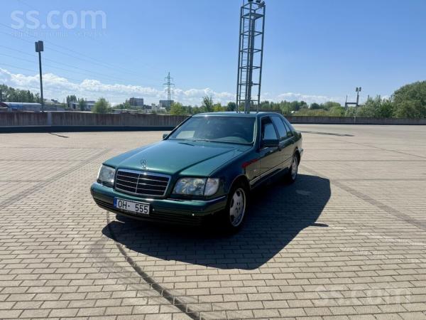 Zaļš Mercedes-Benz S 320 1998 Rīga, ar dzinēja tilpumu 3.20 L un nobraukumu 272 tūkst. km par 7555 €, foto 4 vietnē AUTOMOTO.COM.LV