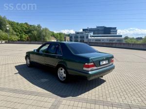 Зеленый Мерседес С 320 1998 в Рига, объемом двигателя 3.20 л и пробегом 272 тыс. км за 7555 €, фото 8 на AUTOMOTO.COM.LV