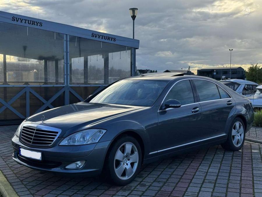 Pelēks Mercedes-Benz S 320 2006 Šilutė, ar dzinēja tilpumu 3.00 L un nobraukumu 316 tūkst. km par 4450 €, foto 1 vietnē AUTOMOTO.COM.LV