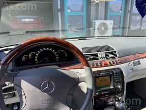 Pelēks Mercedes-Benz S 320 2000 Rīga, ar dzinēja tilpumu 3.20 L un nobraukumu 253 tūkst. km par 2400 €, foto 8 vietnē AUTOMOTO.COM.LV